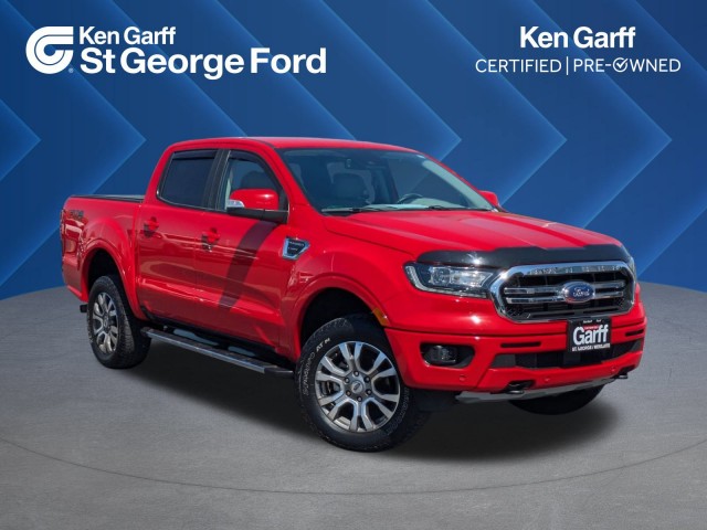 Pre-Owned 2020 Ford Ranger LARIAT 4 Door Crew Cab Short Bed Truck in ...