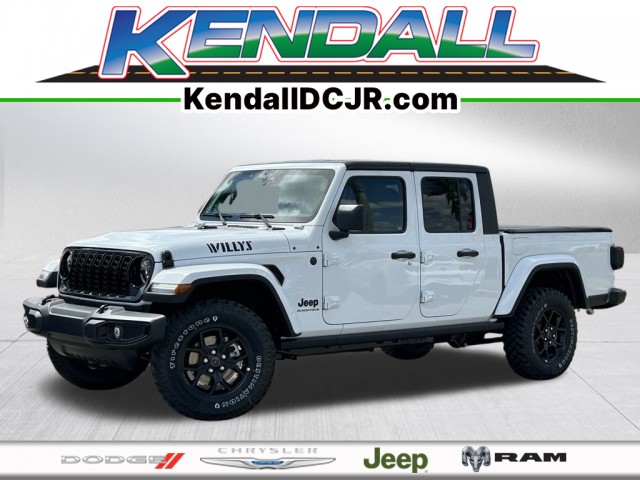 New 2024 Jeep Gladiator Crew Cab in Miami #D4X116803 | Kendall Dodge Chrysler Jeep Ram