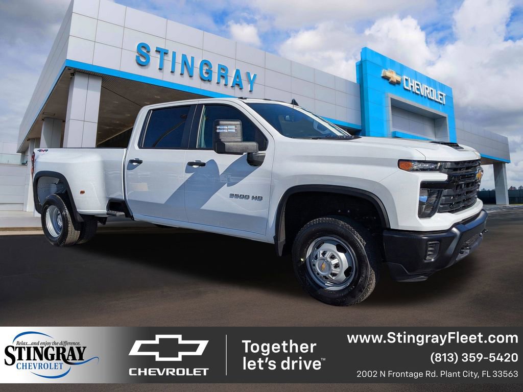 New 2026 Chevrolet Silverado 3500 HD WT DRW Crew Cab in Plant City # ...