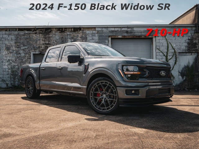New 2024 Ford F-150 SCA Black Widow SR by Fox Factory Crew Cab (5’6 ...