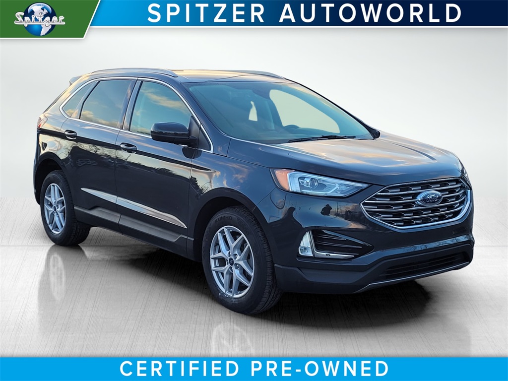 Pre-Owned 2021 Ford Edge SEL 4D Sport Utility in Cleveland #3198HY ...