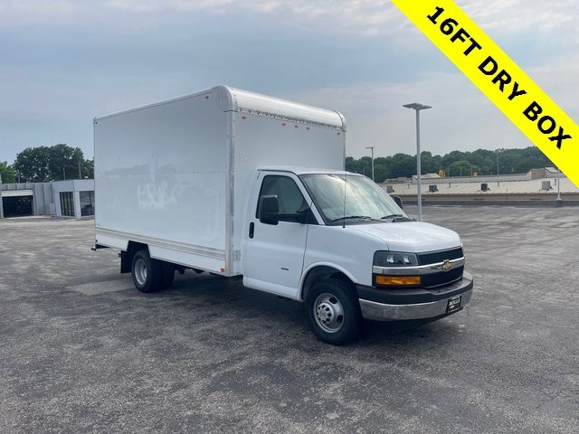 New 2023 Chevrolet Express Cutaway 3500 1WT Extended Wheelbase in Blue ...