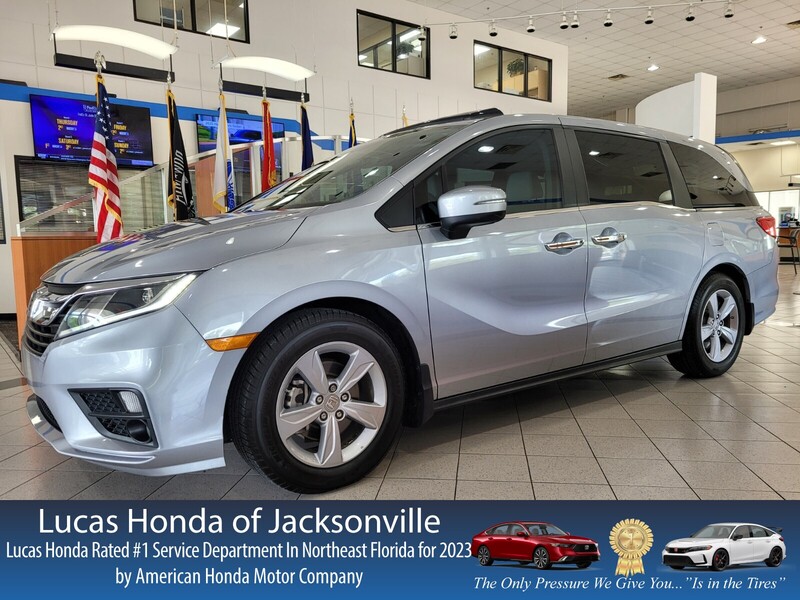 Pre-Owned 2019 Honda Odyssey EX-L W/NAVI/RES AUTO Passenger Van in ...