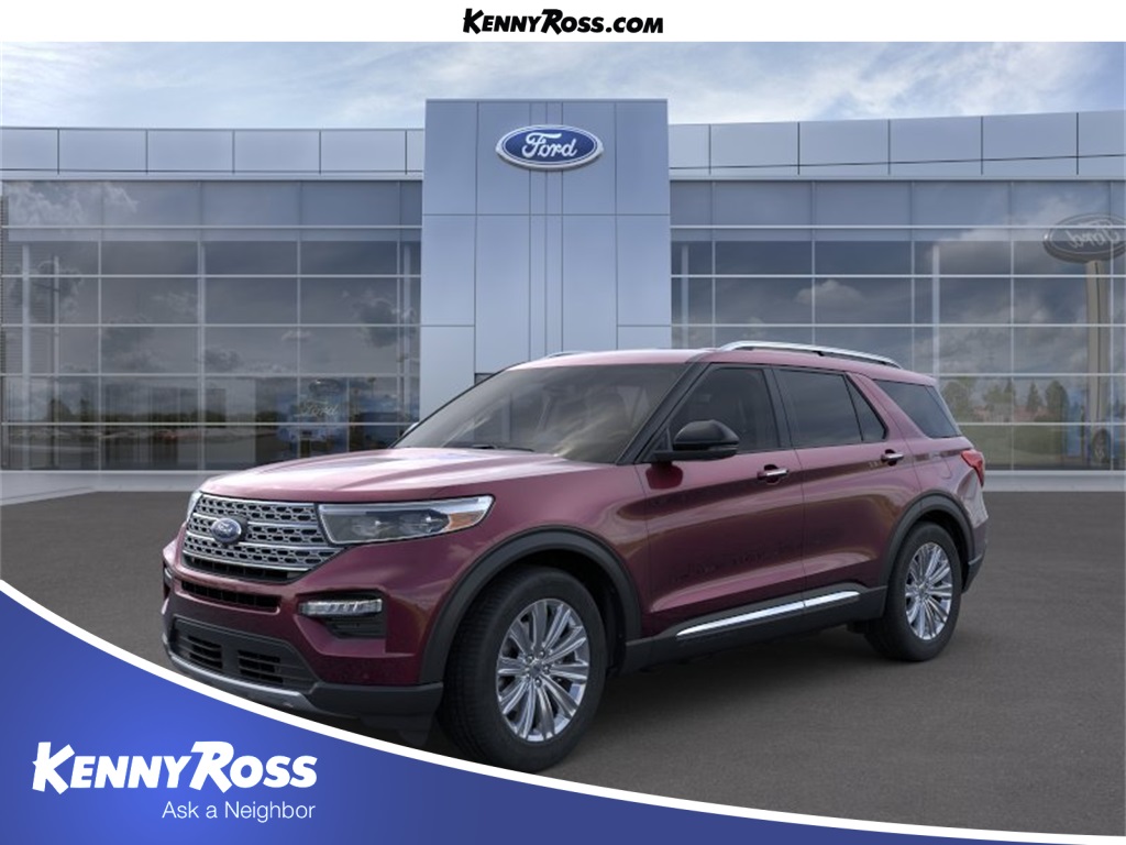 2022 Ford Explorer Sport Red