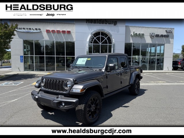 New 2025 Jeep Gladiator Nighthawk Crew Cab in Healdsburg #516493C | Healdsburg Chrysler Dodge ...