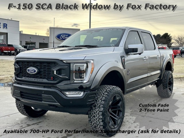 New 2023 Ford F-150 SCA Black Widow by Fox Factory Crew Cab (5’6″) in ...
