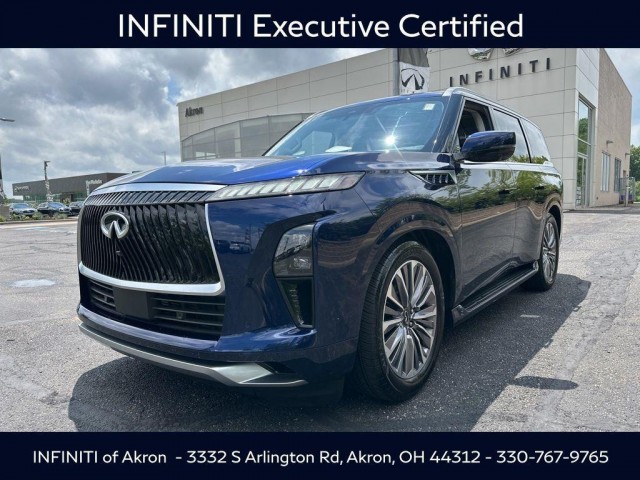 Certified Pre-Owned 2025 INFINITI QX80 SENSORY Sport Utility in Akron # ...