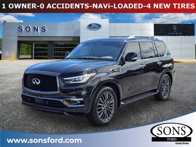 Pre-Owned 2022 INFINITI QX80 Premium Select Sport Utility in Montgomery #P1613 | SONS CDJR Fiat ...