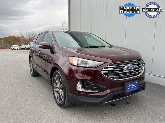 Certified Pre-Owned 2021 Ford Edge Titanium 4 Door SUV in Catskill # ...