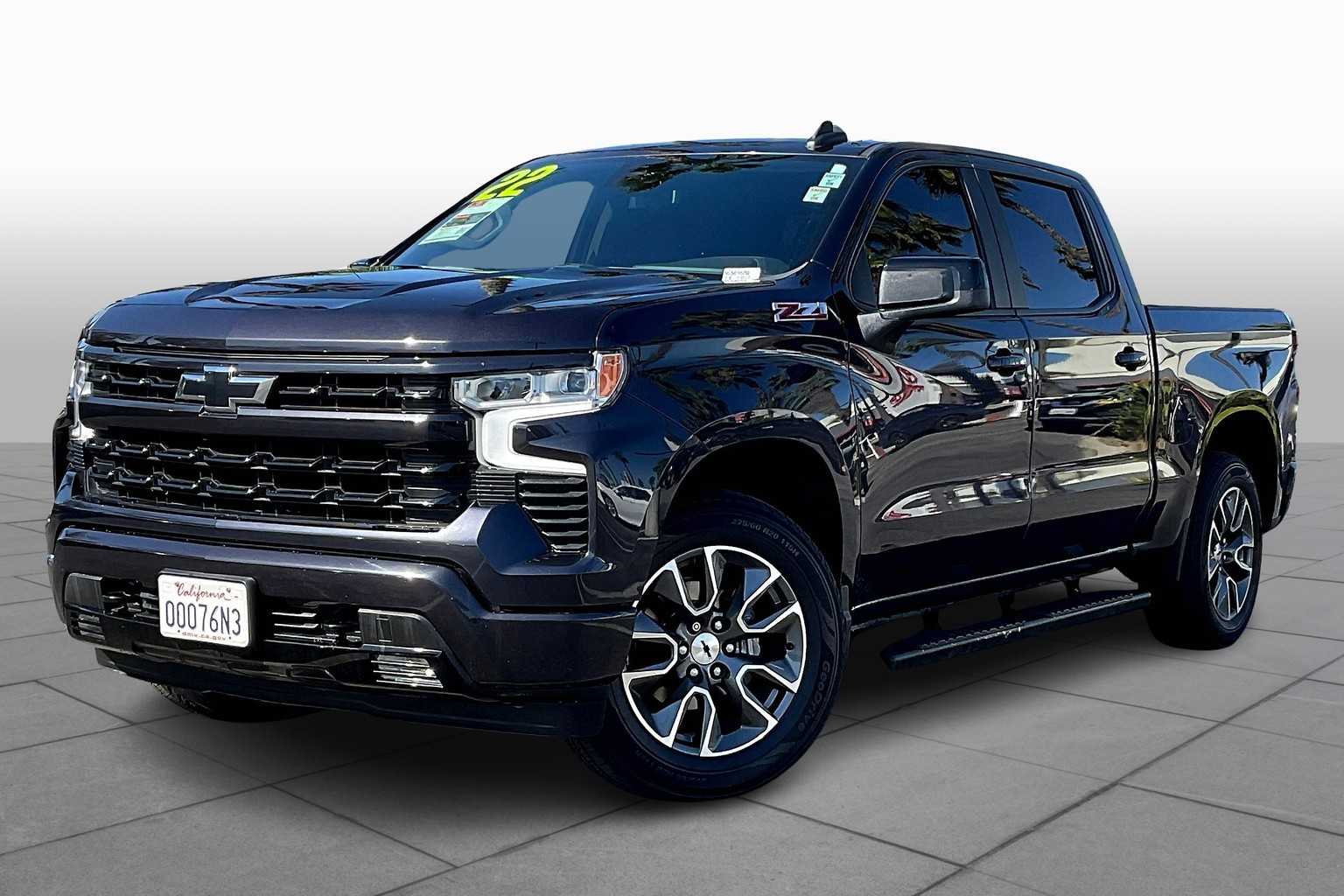 Pre-Owned 2022 Chevrolet Silverado 1500 RST Crew Cab Pickup in Beverly ...