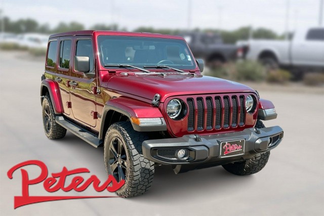 Pre-Owned 2021 Jeep Wrangler Unlimited Sahara Convertible in Longview # ...