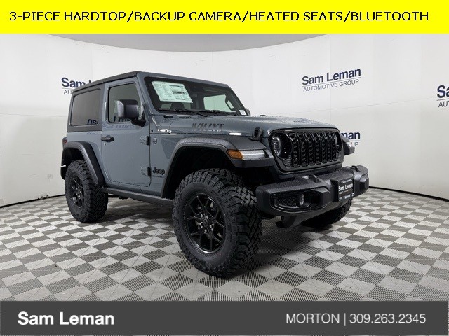 New 2025 Jeep Wrangler Willys 4WD 2D Sport Utility in Central IL # ...