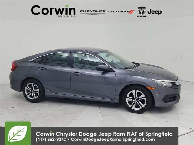 Pre-Owned 2018 Honda Civic LX 4D Sedan in Springfield #3556064 | Corwin ...