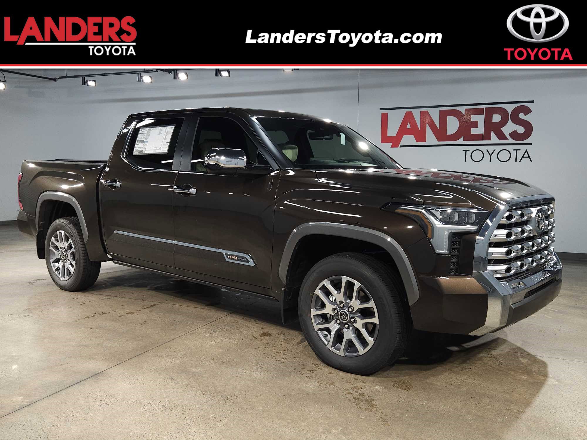 New 2024 Toyota Tundra 1794 Edition 1794 ED. CREWMAX 5.5 in Little Rock ...