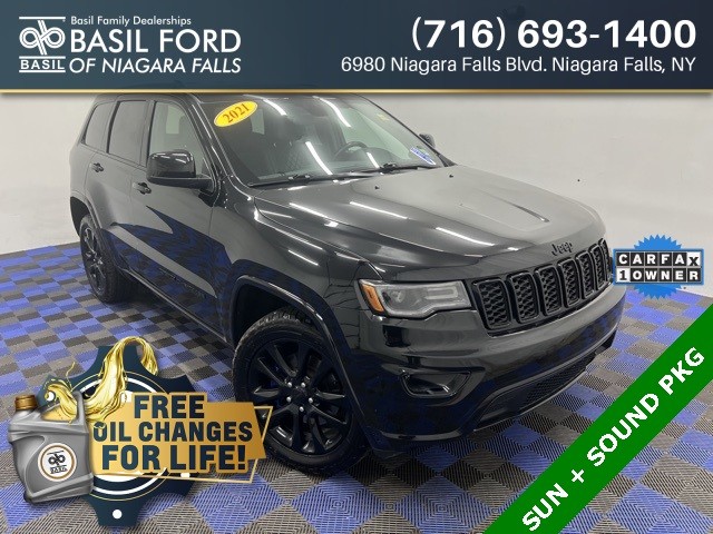Pre-Owned 2021 Jeep Grand Cherokee Laredo X 4D Sport Utility in Orchard Park #NFP4407 | Robert ...