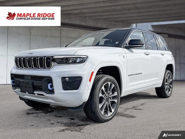New 2023 Jeep Grand Cherokee 4xe Overland Sport Utility in Maple Ridge #GC859806 | Maple Ridge ...