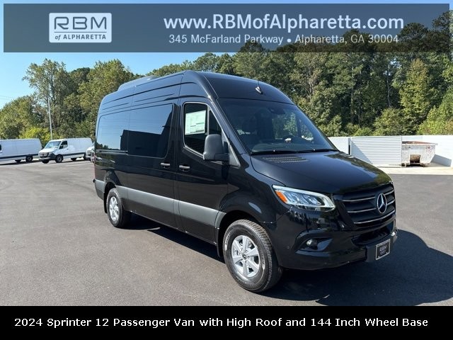 New 2024 Mercedes-Benz Sprinter Passenger Van High Roof 144 Wheel Base ...