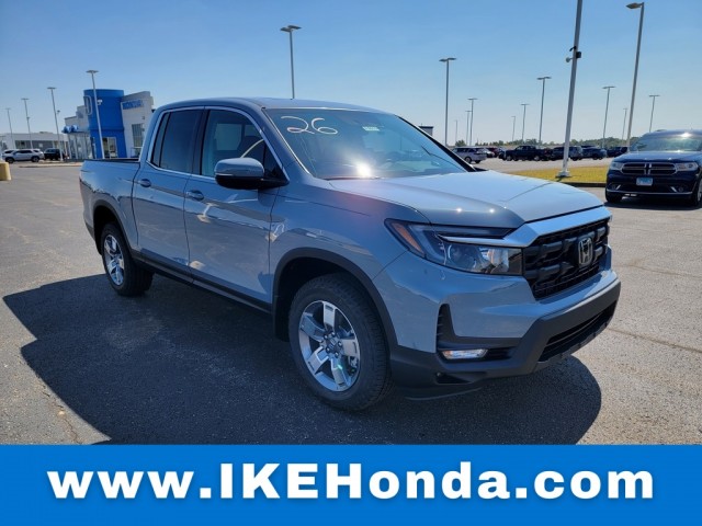 New 2026 Honda Ridgeline RTL 4D Crew Cab in Marion #B6515 | Ike Honda