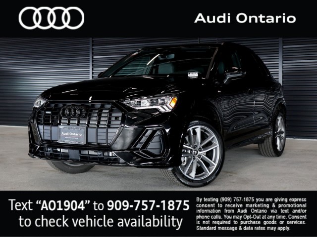 New 2025 Audi Q3 45 S line Premium SUV near Riverside #10335K | Walter's Automotive Group