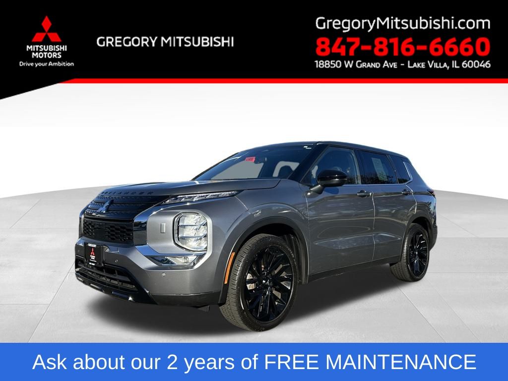 Pre-Owned 2022 Mitsubishi Outlander Black Edition 4D Sport Utility in Lake Villa #U1655 ...
