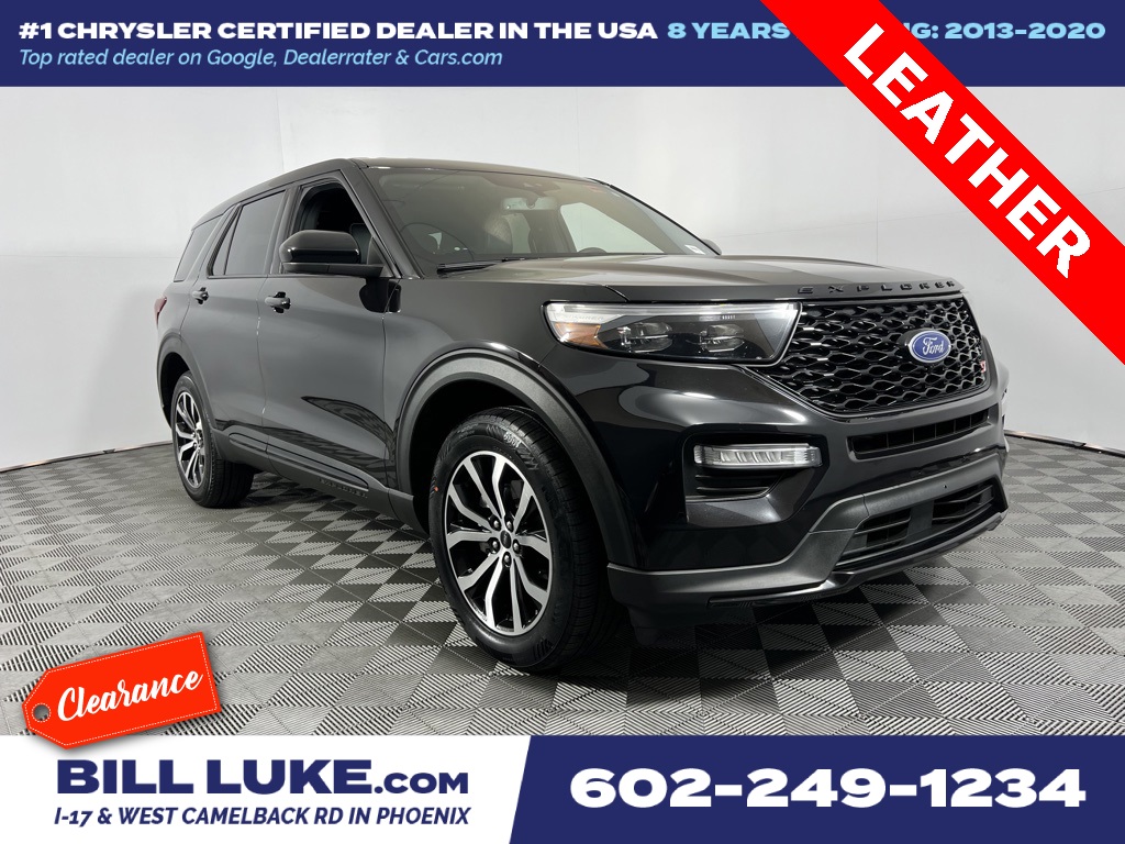 Black Ford Explorer 2022