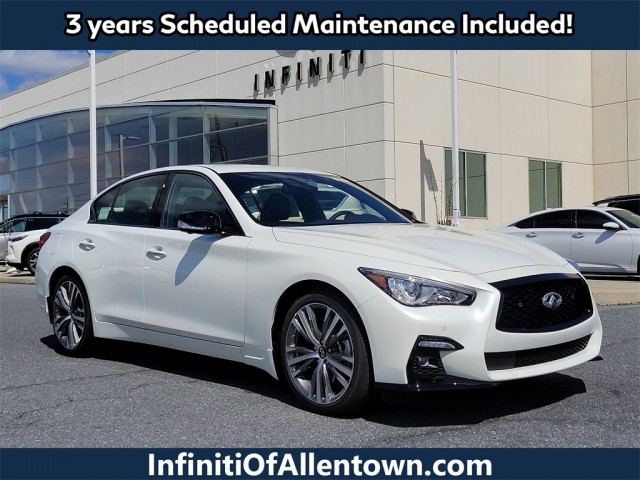 New 2024 INFINITI Q50 SENSORY 4D Sedan in #38409 | Bennett Automotive Group