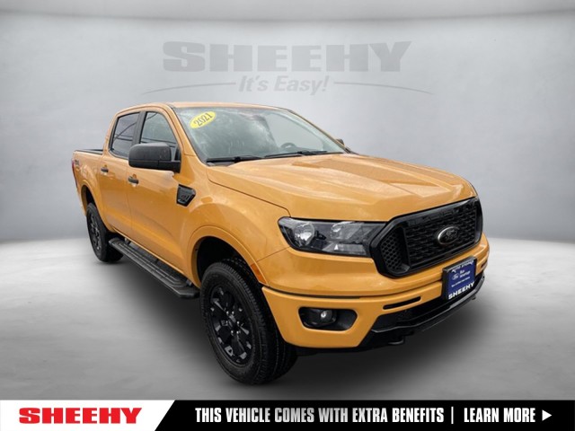 Certified Pre-Owned 2021 Ford Ranger XLT 4 Door Crew Cab Short Bed ...