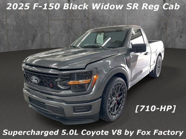 New 2025 Ford F-150 Black Widow SR by Fox Factory / Baxter Ford