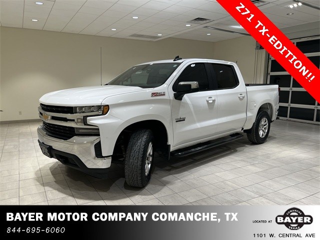 Pre-Owned 2019 Chevrolet Silverado 1500 LT 4D Crew Cab in Comanche ...