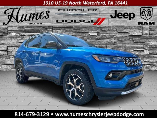New 2025 Jeep Compass Limited Utility in Waterford #S0199 | Humes Chrysler Jeep ® Dodge RAM