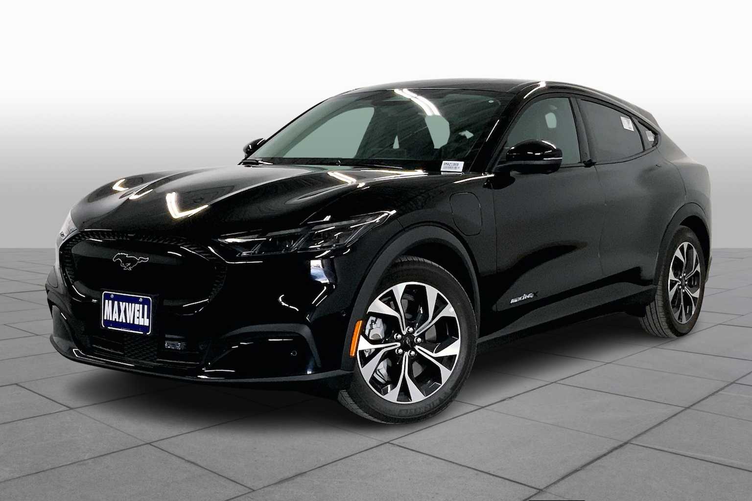 Mach e mustang black store