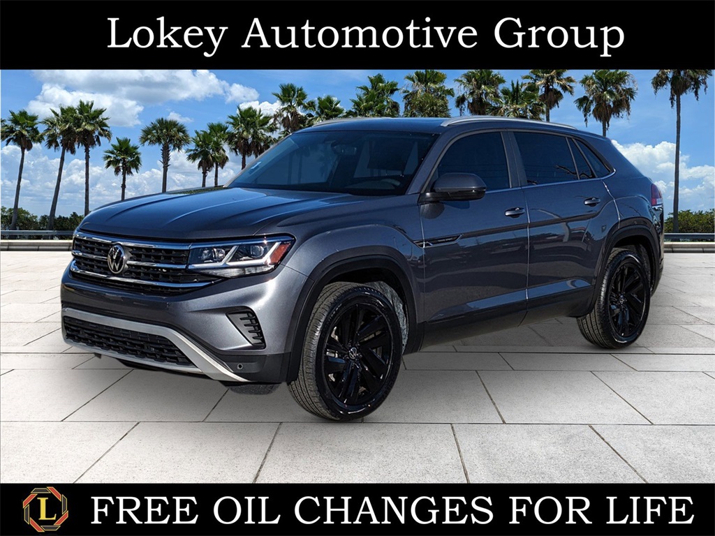 Certified Used 2022 Volkswagen Atlas Cross Sport 2.0T SE w/Technology ...