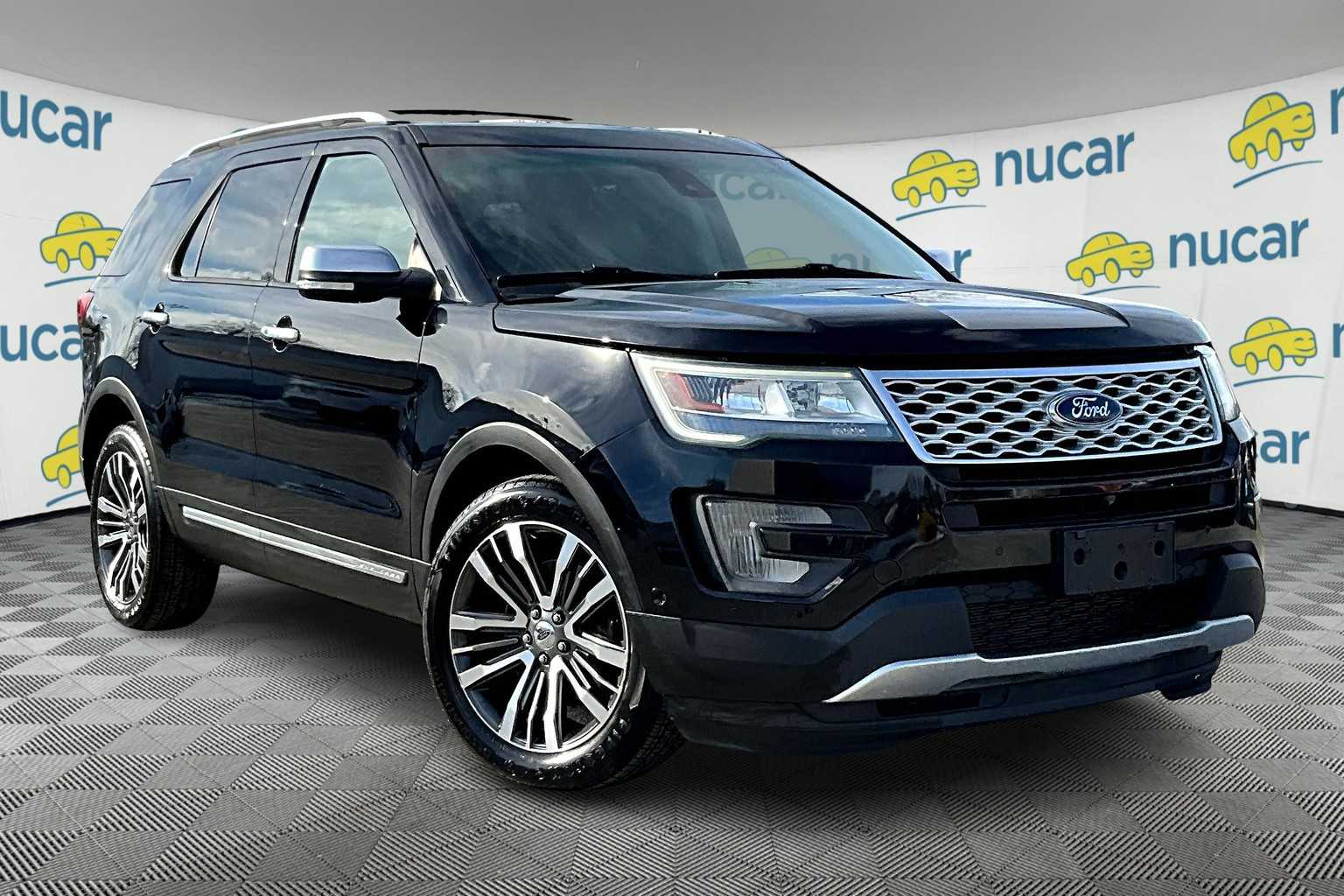 Pre-Owned 2016 Ford Explorer Platinum Sport Utility in Concord #CW11775A | Nucar Pre-Owned ...