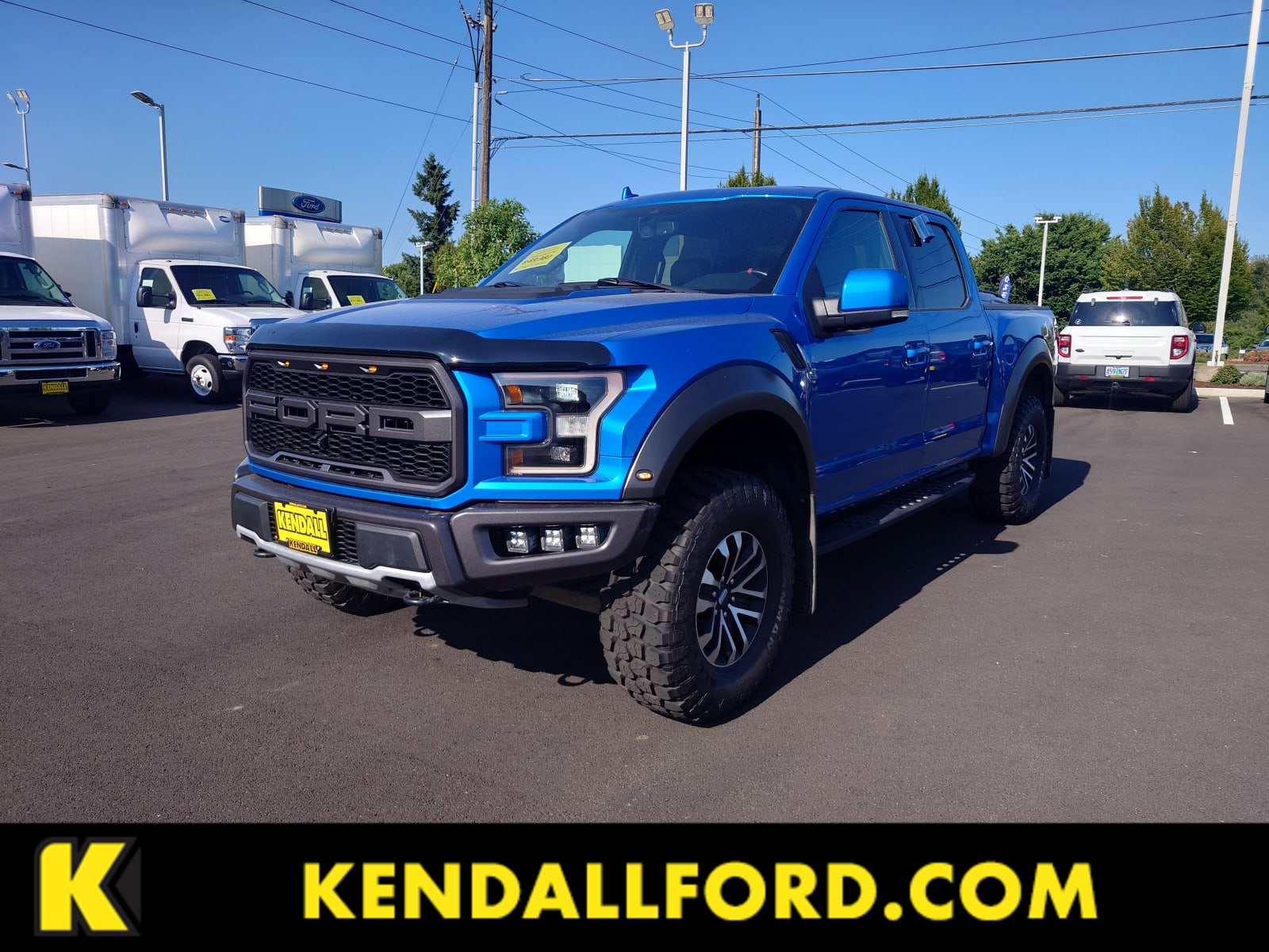 2022 Ford Raptor Blue