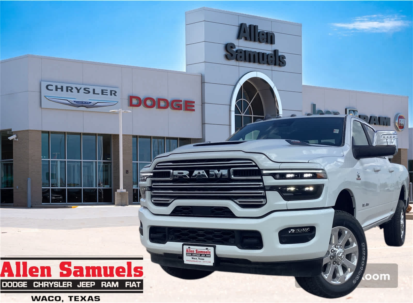 New 2025 RAM 2500 Laramie Crew Cab in Waco #SG512227 | Allen Samuels Dodge Chrysler Jeep Ram FIAT