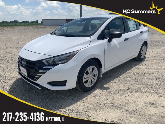 New 2025 Nissan Versa 1.6 S 4D Sedan in Mattoon #NI9458 | KC Summers Auto Group