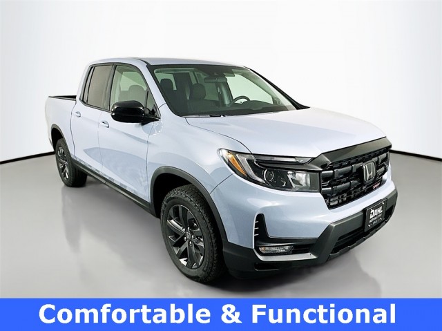 New 2025 Honda Ridgeline AWD SPORT 4D Crew Cab in Stevens Point #925H224 | Dahl Honda Stevens Point