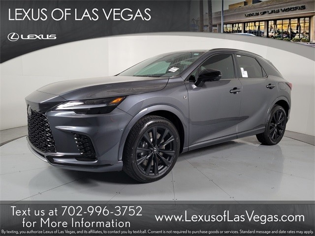 New Cloudburst Gray 2024 Lexus RX 500h F SPORT PERFORMANCE 4D Sport ...