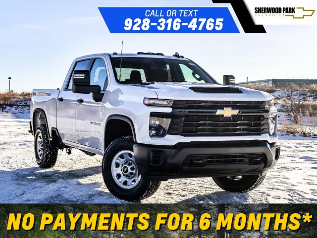 New 2025 Chevrolet Silverado 3500HD WT Crew Cab Pickup in Edmonton ...