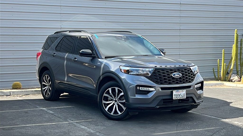 Certified Pre-Owned 2022 Ford Explorer ST-Line 4 Door SUV in Cathedral City #T63504 | Palm ...
