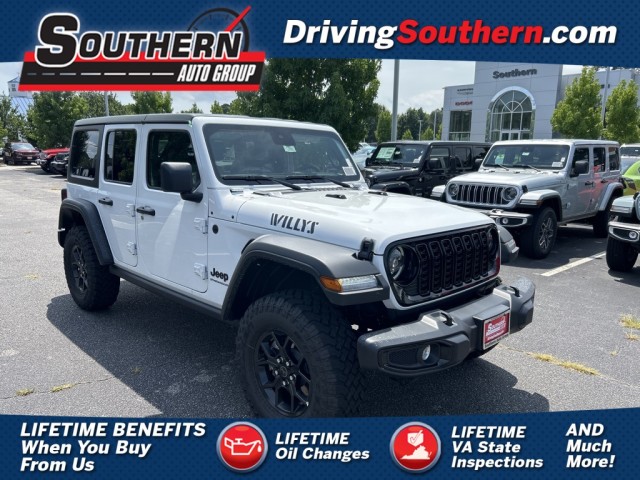 New 2024 Jeep Wrangler Willys Sport Utility in Chesapeake #Y4W284808 ...