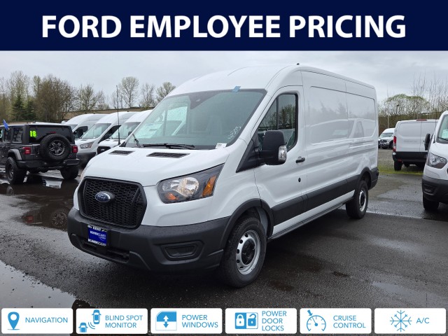 New 2025 Ford Transit Cargo Van T-250 Mid Roof 148 WB Full-size Cargo Van in Kent #F4553 | Bowen ...
