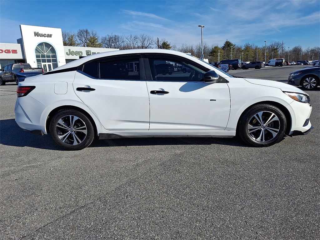 Pre-Owned 2021 Nissan Sentra SV 4D Sedan in New Castle ...