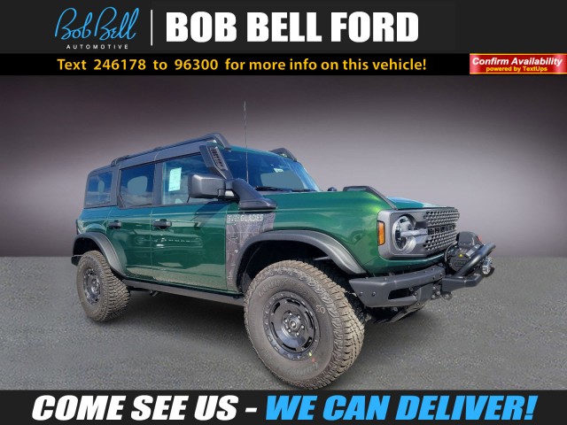 New 2024 Ford Bronco Everglades 4D Sport Utility in Glen Burnie #246178 ...