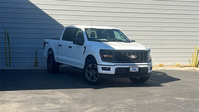 New 2024 Ford F-150 STX® SuperCrew® in Indio #24TCC110 | Fiesta Ford