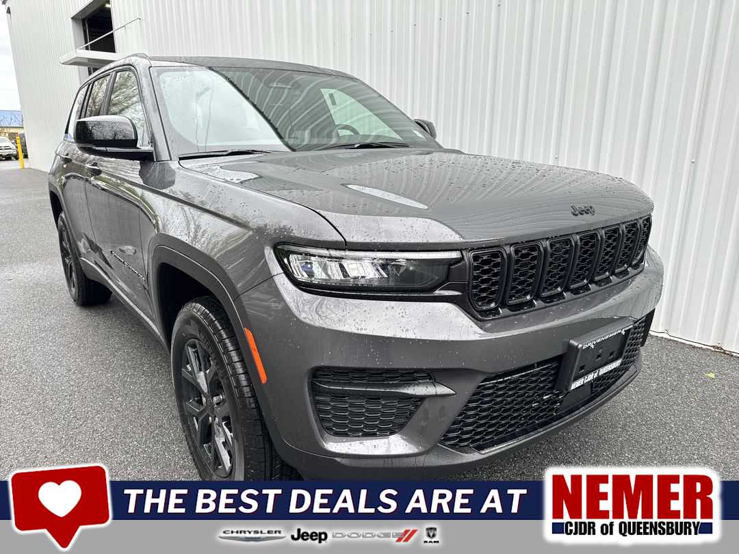 New 2025 Jeep Grand Cherokee Altitude X Utility in Saratoga Springs #25277 | Nemer Chrysler Jeep ...