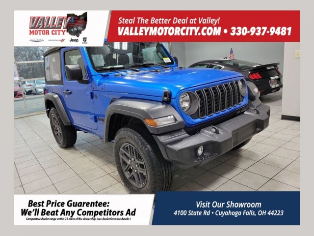 New 2026 Jeep Wrangler Sport 2-door in Cuyahoga Falls #DJ26060 | Valley ...