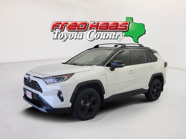 Certified Pre-Owned 2021 Toyota RAV4 HYBRID XSE AWD SUV in Houston # ...