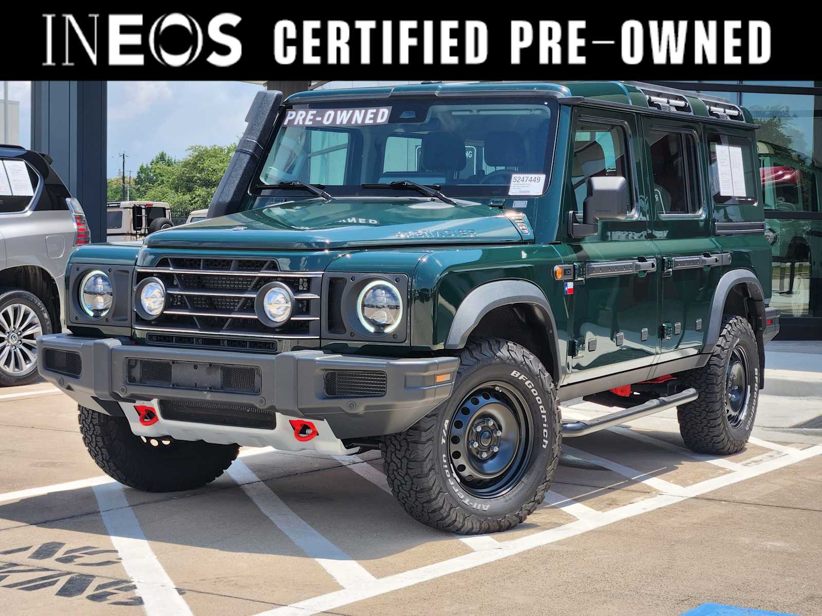 Certified Pre-Owned 2024 INEOS Grenadier Base 4×4 Sport Utility in #5247449 | Sewell Automotive ...