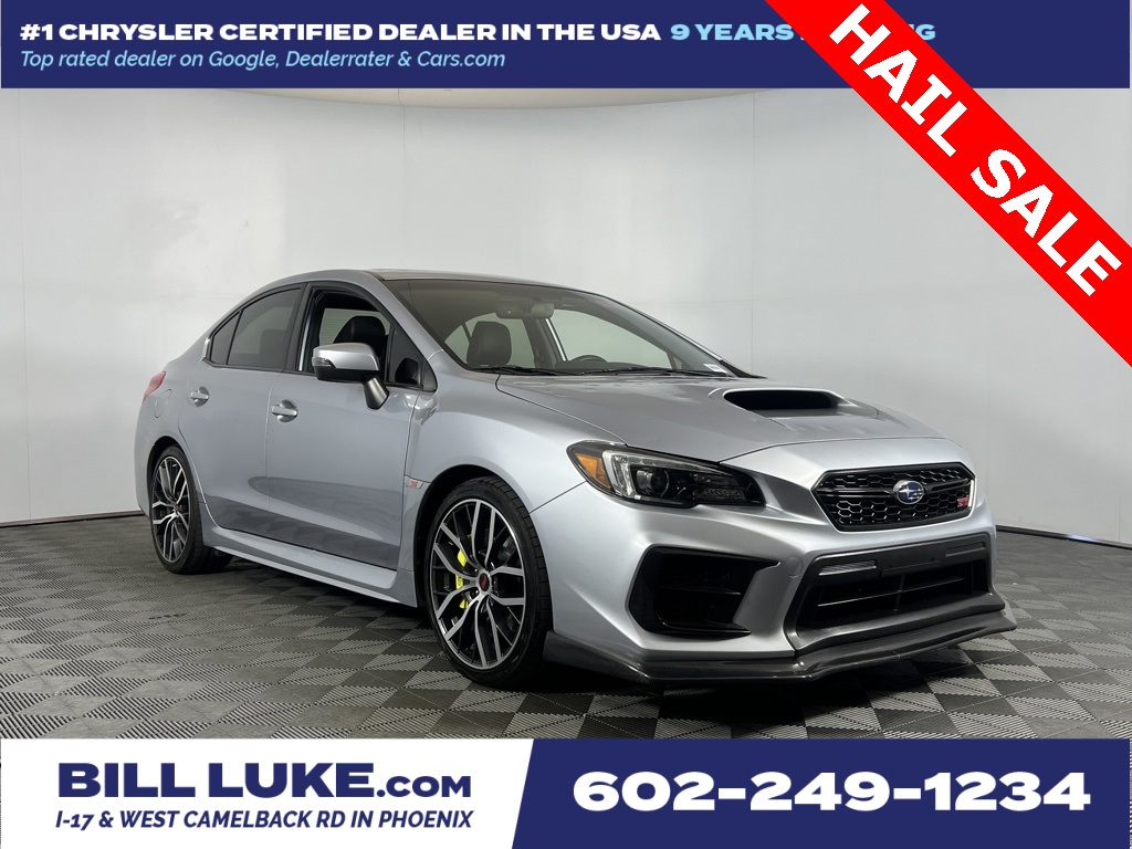 Ice Silver Sti Hatchback